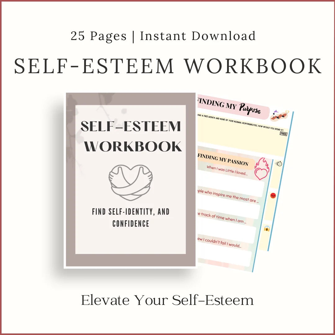 Boost Your Confidence: Self-Esteem Workbook for Personal Growth ...