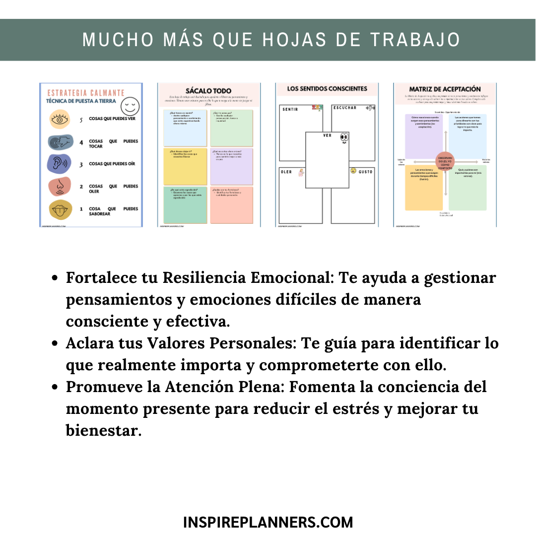 Inner Critic Worksheets : Learn Silencing the Inner Critic – Inspire Planners