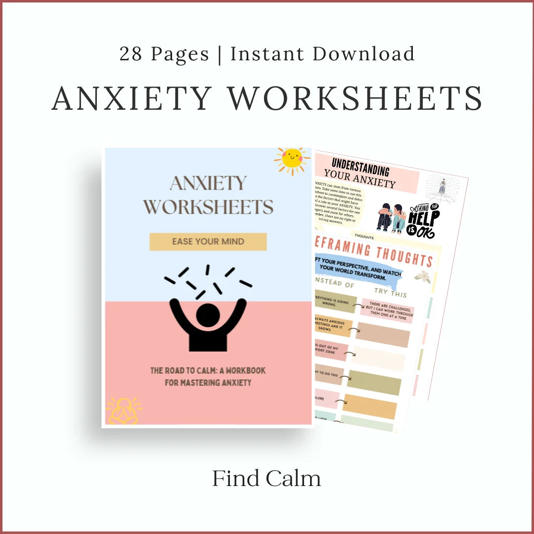 Mental Health Worksheets & Coping Skills Resources | Inspire Planners