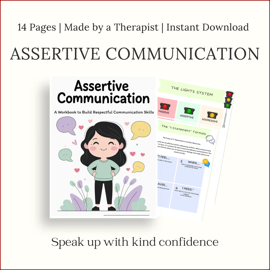 Assertive Communication Workbook for Kids – Inspire Planners