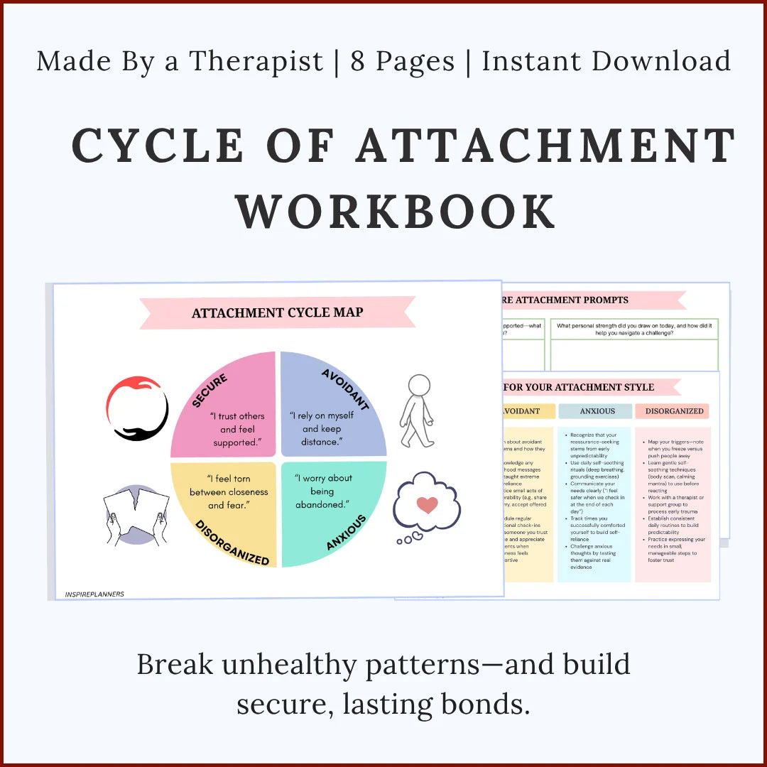 Cycle of Attachment Workbook – Break Patterns & Build Secure Emotional ...