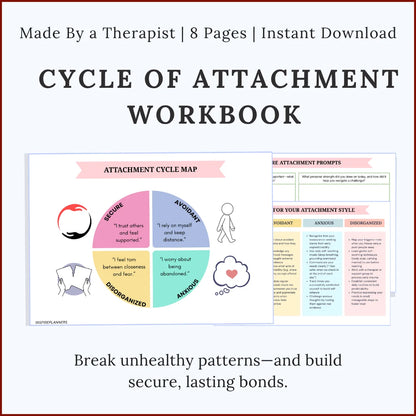 Cycle of Attachment Workbook – Break Patterns & Build Secure Emotional ...