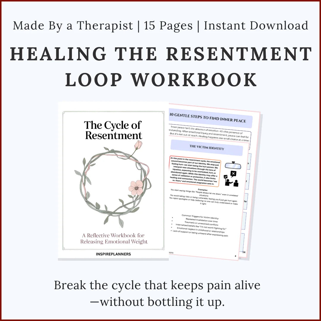 Healing the Resentment Loop Workbook – Let Go Without Bottling It Up ...