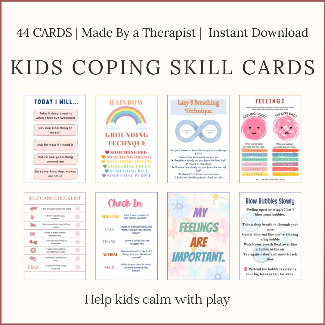 Kids Mental Health Bundle - 8 Emotional Regulation Workbooks – Inspire ...