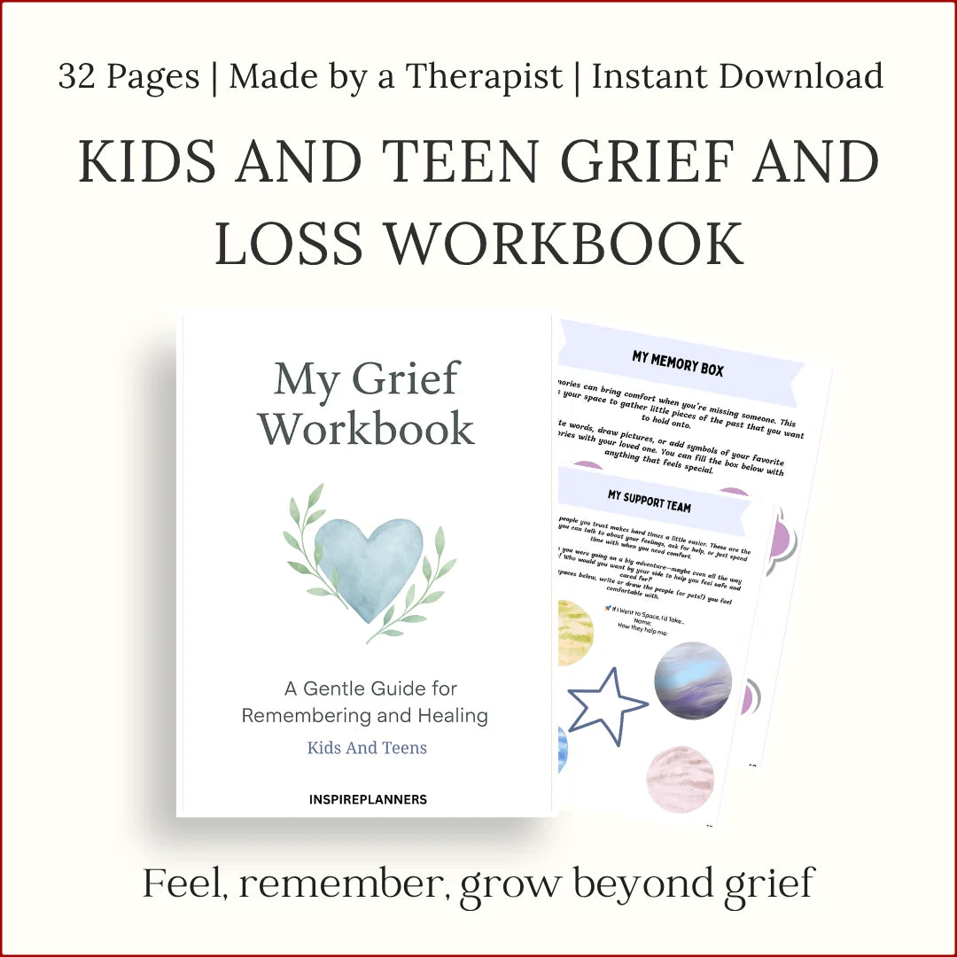 Grief Question Cards – Reflective Prompts for Healing, Memory ...