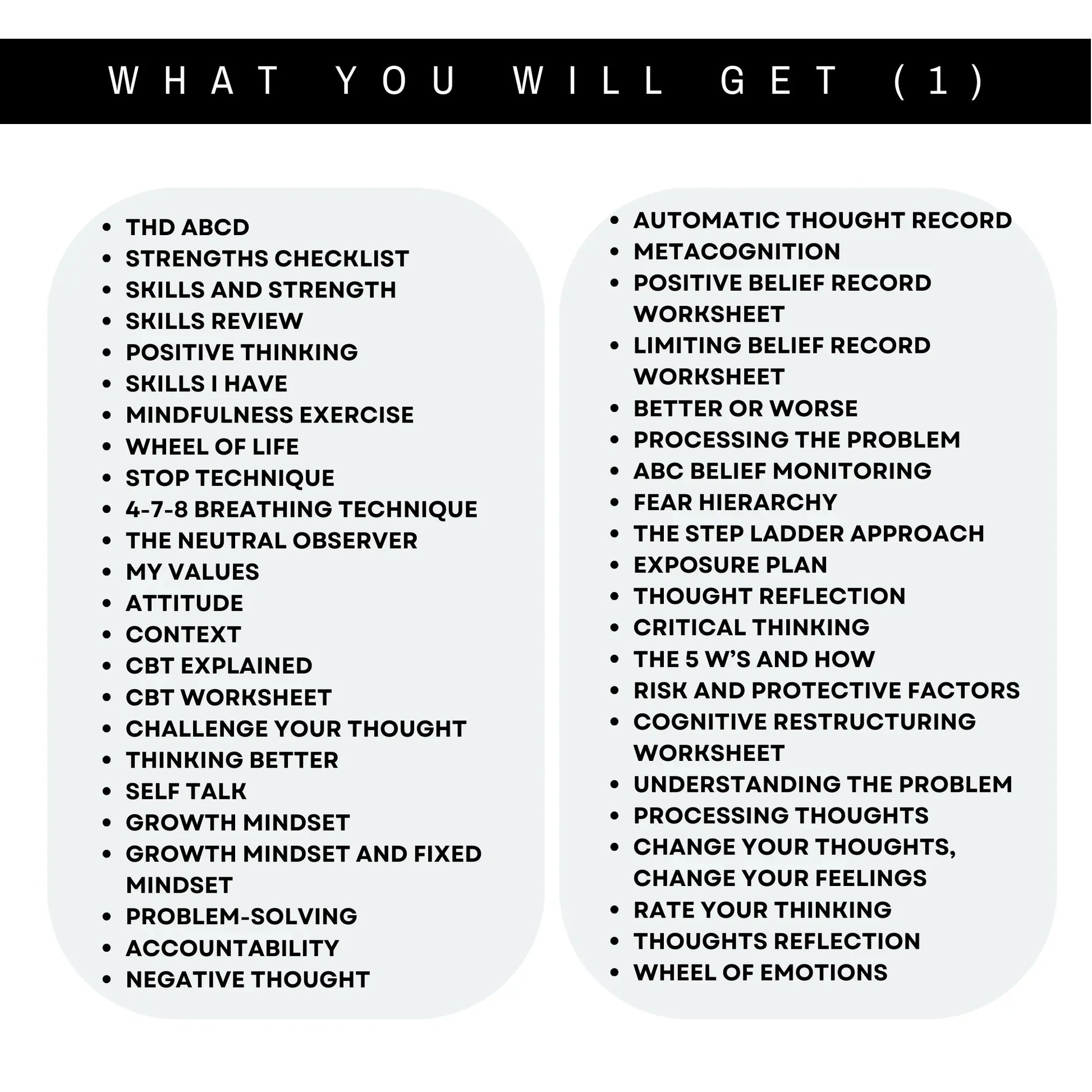 Ultimate Mental Health Worksheets Bundle - 140+ Self Care Resources ...