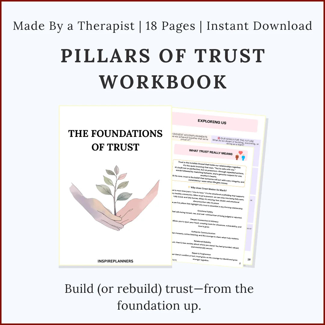 Pillars of Trust Workbook – Rebuild Trust with Clarity, Boundaries ...