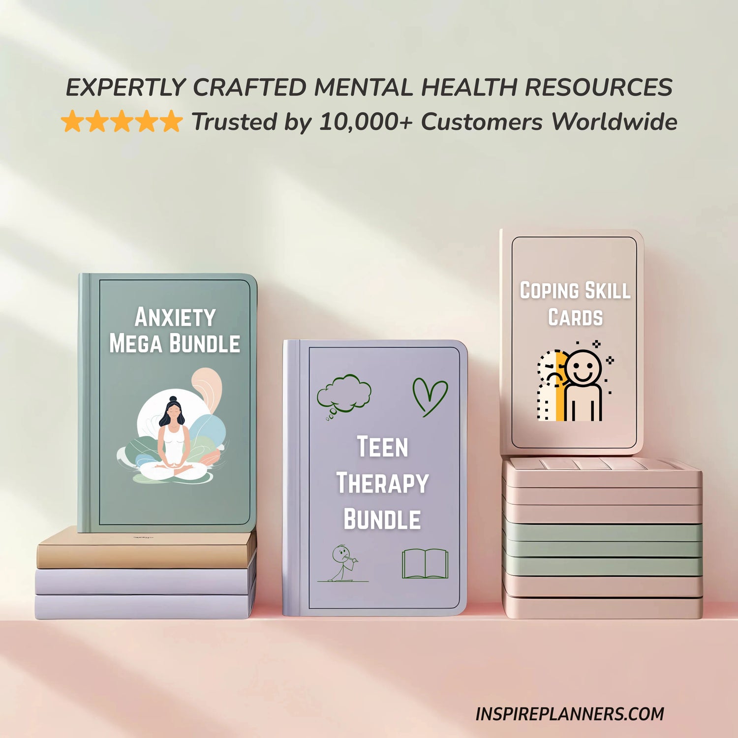 Mental Health Worksheets & Coping Skills Resources | Inspire Planners