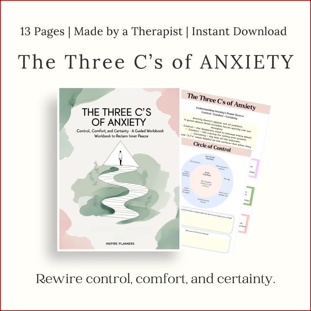 Mental Health Worksheets & Coping Skills Resources | Inspire Planners